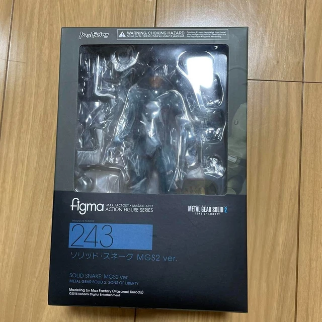FIGURINE FIGMA METAL Gear Solid 2 Sons of Liberty Snake MGS2 Max ...