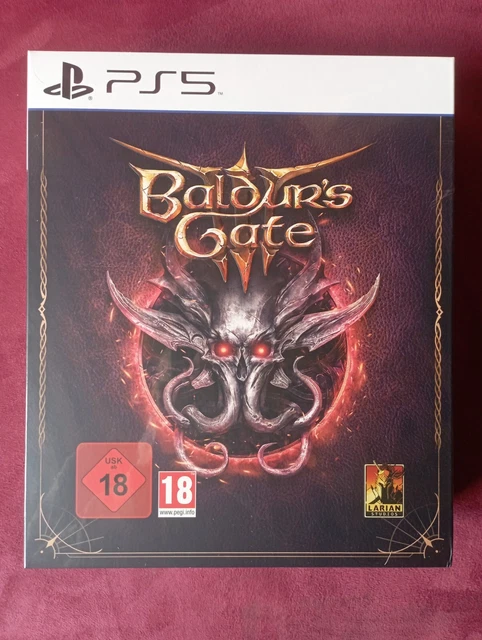 Baldurs Gate 3 Ps5 Deluxe Edition Playstation 5 Collector Baldurs
