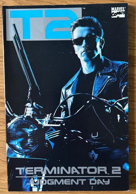TERMINATOR 2: JUDGMENT DAY, Marvel Comic Adaptation 1991 First Printing ...