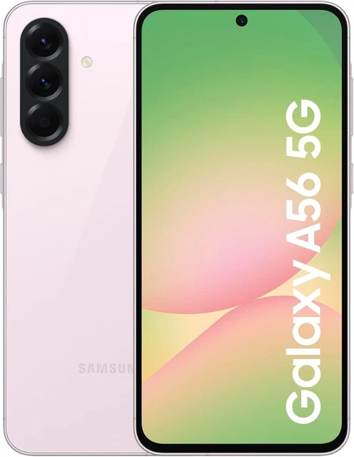 SAMSUNG GALAXY A56 5G SM-A56B 256GB 8GB Ram Pink Dual SIM Unlocked ...