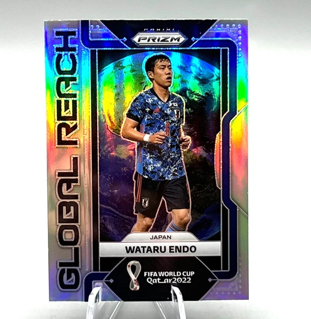 WATARU ENDO 2022 Prizm FIFA World Cup Qatar 23 Global Reach Silver ...