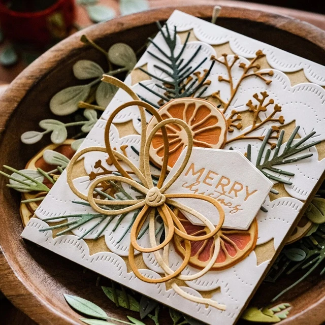 CARTE EN PAPIER gaufré artisanat matrice de coupe de métal pour motif fleur et EUR 7,15 ...