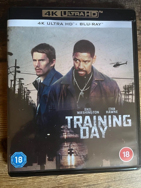 TRAINING DAY - Denzel Washington - Ethan Hawke - Warner Bros. - 4K UHD + Blu-Ray £13.72 ...