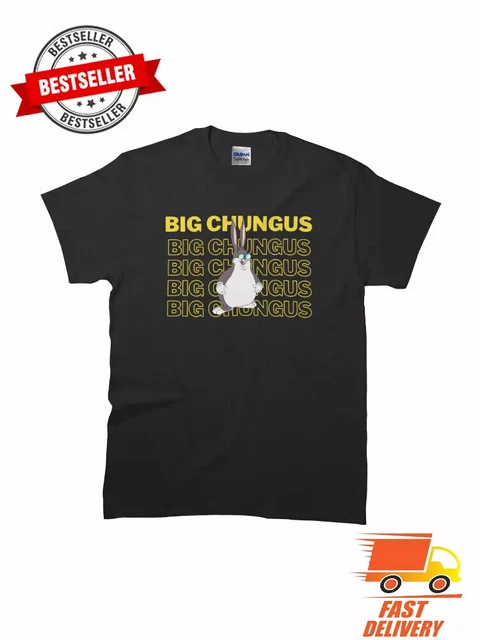 NEW LIMITED BIG Chungus Funny Logo Meme Rabbit Man Woman T-Shirt Size S ...