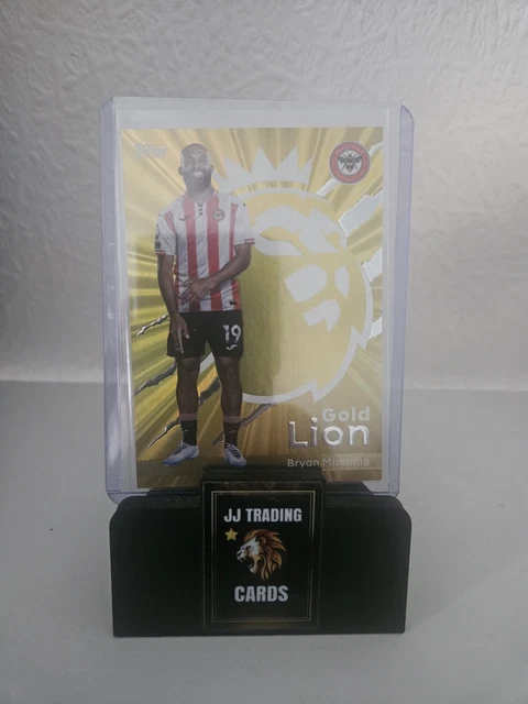 TOPPS PREMIER LEAGUE 2025/26 Brentford FC Bryan Mbeumo Gold Lion £1.95 ...