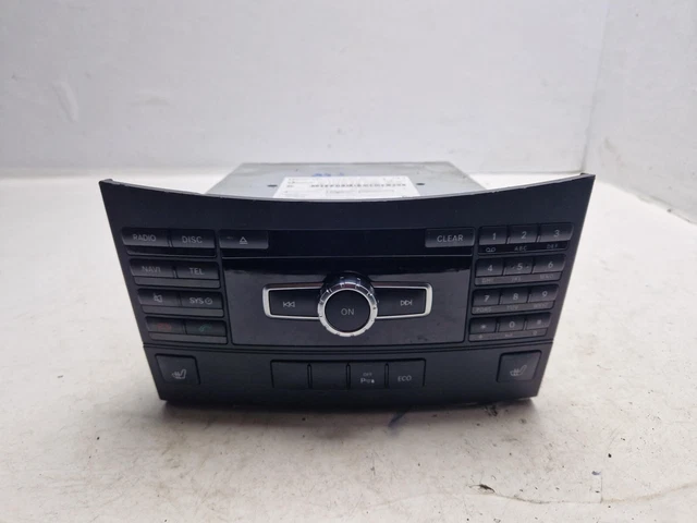 MERCEDES BENZ E Class W212 Sat Nav Navigation Radio Head Unit ...