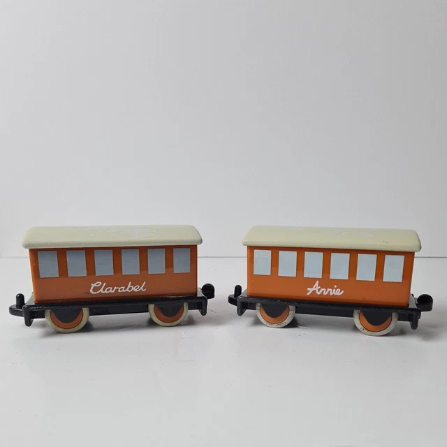 THOMAS THE TANK Engine & Friends Annie and Clarabel Train Carriages ...