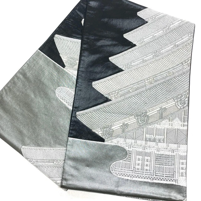 JAPANESE KIMONO 112 Premium Pure Silk Liutong Fukuro Obi Belt $341.72 ...