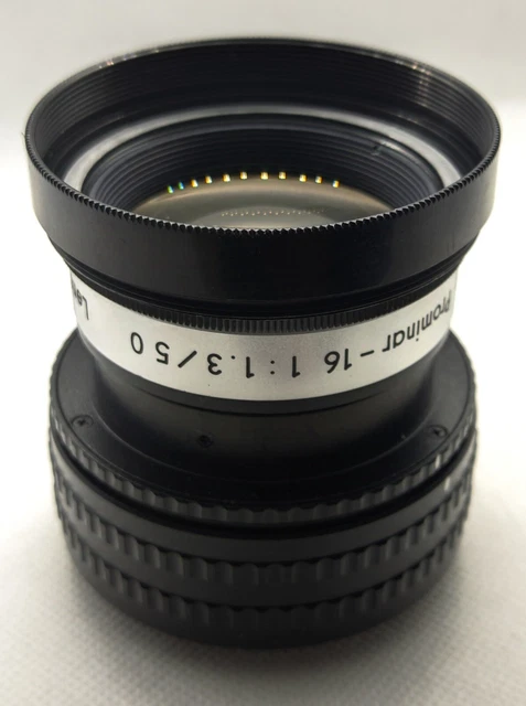 SUPER FAST LENS KOWA Super Prominar 50mm f1.3, Leica LTM M39 no coupled ...