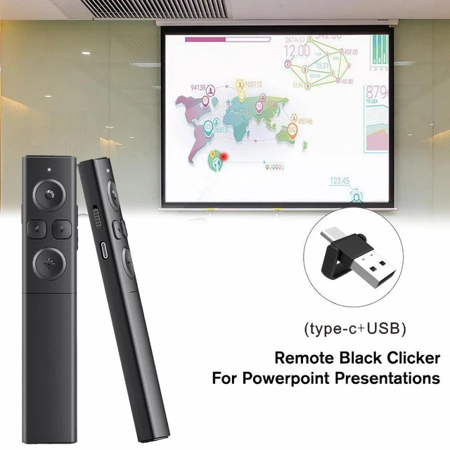 POWERPOINT PRESENTATION PRESENTER Wireless Remote Control Clicker PPT ...