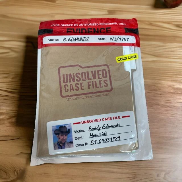 MURDER MYSTERY GAME Unsolved Case Files Detective Crime Cold Case Party ...