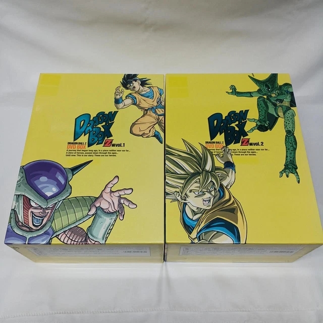 DRAGON BALL Z DVD BOX Z Arc VOL.1 VOL. Model PCBC 50368 50369 Pony ...