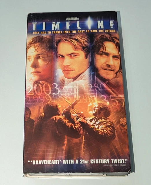 TIMELINE VHS SCIFI Time-Travel Paul Walker Gerald Butler 2004 £6.59 ...
