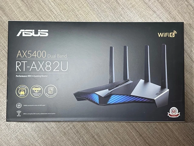 ASUS RT-AX82U AX5400 Dual-Band WiFi6 Gaming Router Mesh WiFi Support ...