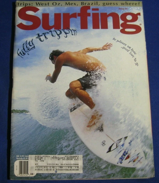 SURFING MAGAZINE-MARCH 1995-TRIPPIN Travel Issue-Brazil-Chris Malloy ...