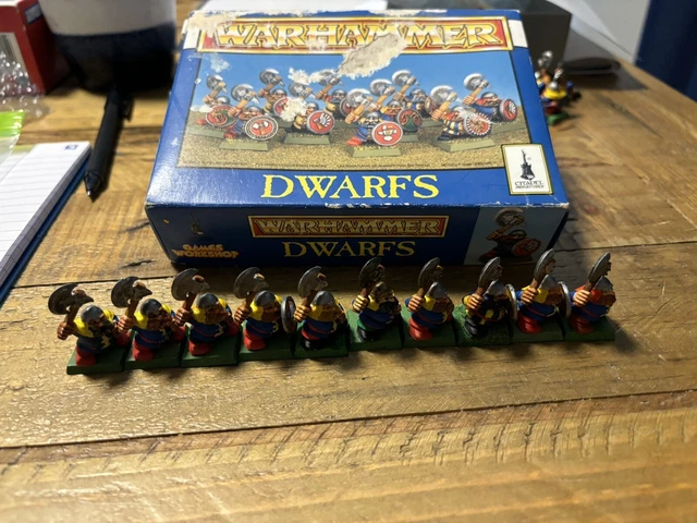 DWARF WARRIORS OLDHAMMER Warhammer Includes Original Packaging EUR 76 ...