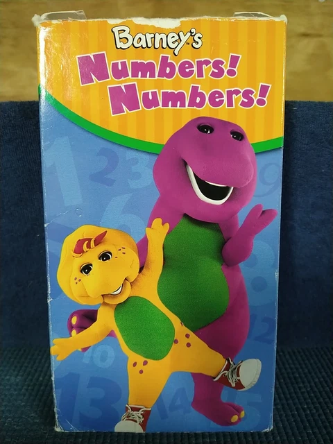 BARNEY - NUMBERS, Numbers (VHS, 2006) £4.70 - PicClick UK
