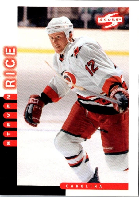 1997 SCORE STEVEN Rice #76 Carolina Hurricanes Hockey Card EUR 2,22 ...
