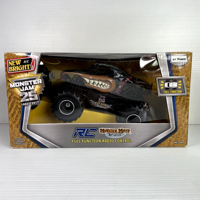 MONSTER JAM MONSTER Mutt Rottweiler RC Remote Control Car 25th ...