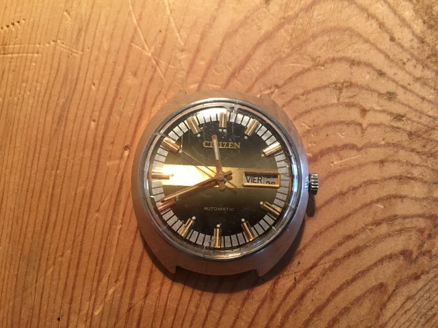 RELOJ WATCH VINTAGE CITIZEN - Automatic Steel Case - 36 mm - Watch ...