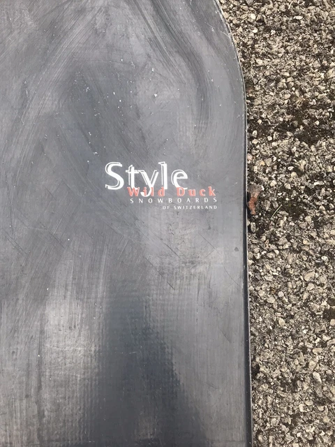 WILD DUCK STYLE Snowboard 162cm X 25.4cm (Made in Switzerland) £40.00 ...