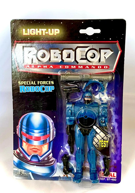 NEW VINTAGE ROBOCOP Alpha Commando Special Forces Light-Up 1998 Figure ...