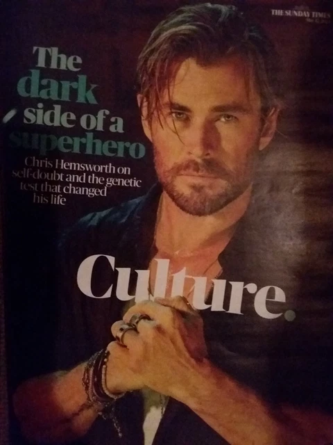 CULTURE MAG CHRIS Hemsworth Nish Kumar Isabel Huppert Andras Schiff J ...