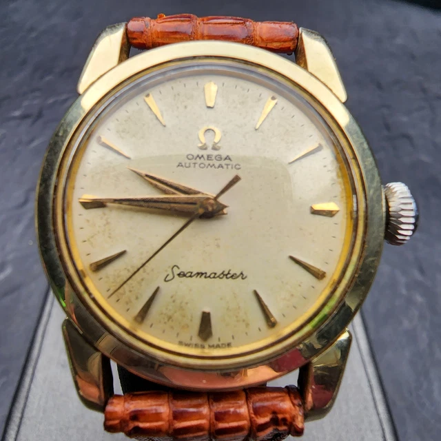 ANNI '50 VINTAGE Originale Omega Seamaster Automatico con Raro CAL 470 ...