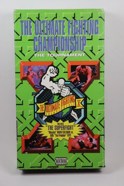 ULTIMATE FIGHTING CHAMPIONSHIP X : The Tournament VHS, 1997 - UFC 10 ...