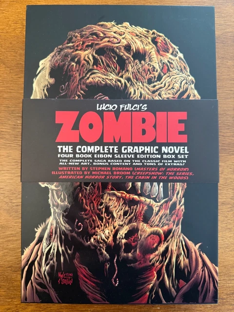 LUCIO FULCI’S ZOMBIE Complete Graphic Novel Box Set Vinegar Syndrome ...