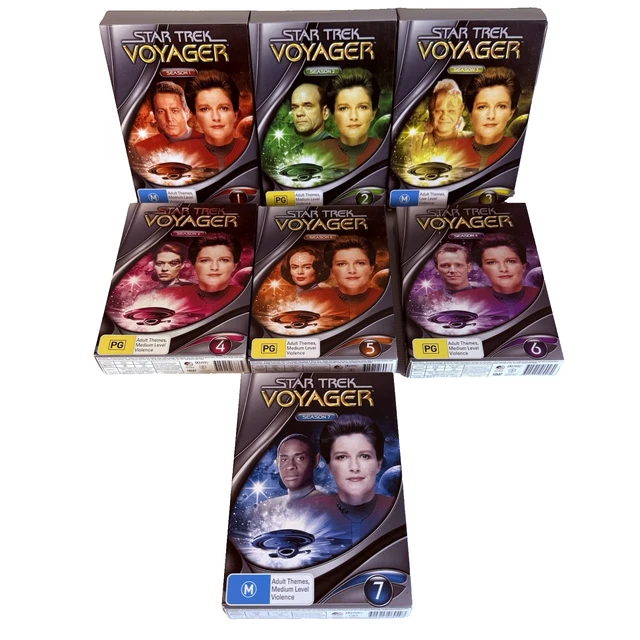 STAR TREK VOYAGER Complete Series Set Season 1-7 1 2 3 4 5 6 7 DVD VGC ...