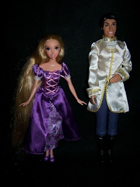 DISNEY DOLL PAIR - Rapunzel & Flynn Rider - Tangled £10.00 - PicClick UK