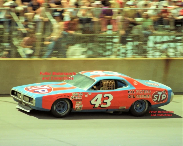 RICHARD PETTY #43 STP DODGE CHARGEUR 1977 MICHIGAN 16x20 PHOTO NASCAR ...