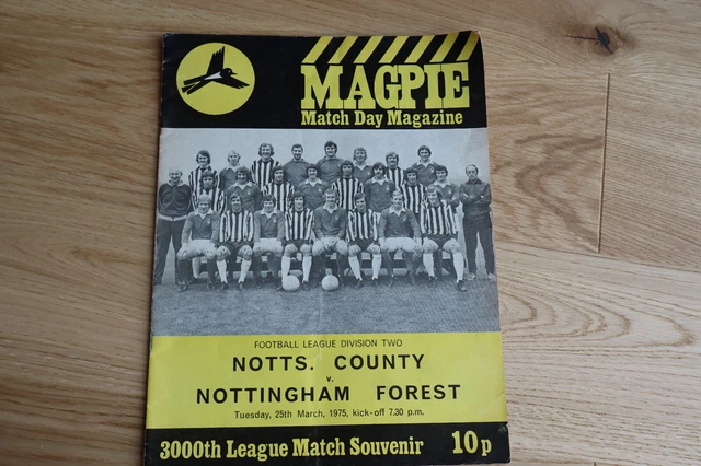 Notts County V Forest FOR SALE! - PicClick UK