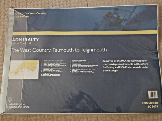 ADMIRALTY CHART PORTFOLIO Small Size West Country and Approaches ...