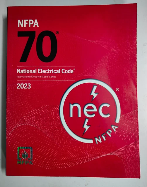 NFPA 70 NATIONAL Electrical Code NEC 2023 Edition Paperback New EUR 40 ...