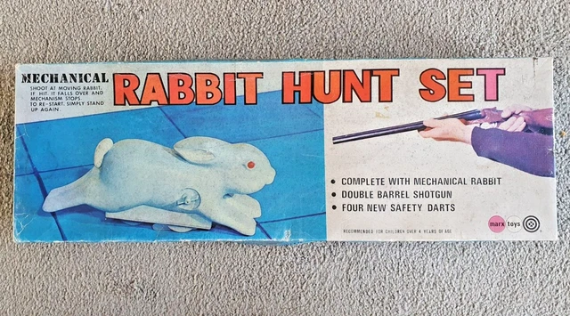 VINTAGE MARX RABBIT HUNT SET RARE 1970's BOXED O382 £55.00 - PicClick UK