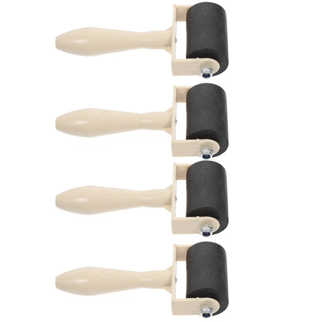 4 PCS BRAYER for Printmaking Glue Roller Woodworking Mini Child Rubber ...