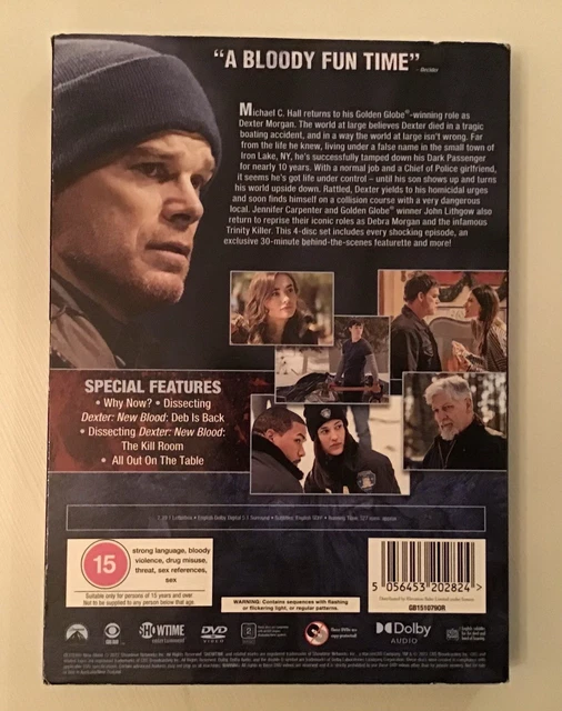 DEXTER NEW BLOOD Dvd Vgc £10.80 - PicClick UK