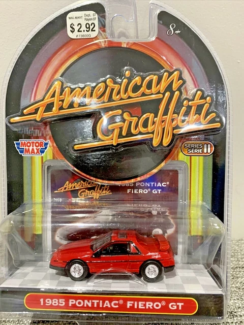 MOTORMAX AMERICAN GRAFFITI Series 2 1985 Pontiac Fiero GT Vintage ...