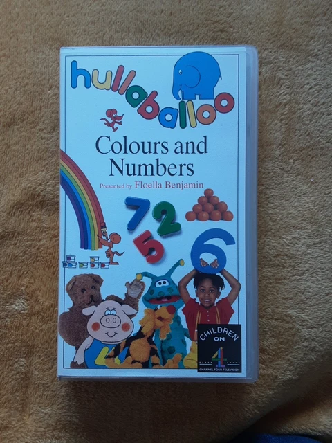 HULLABALOO COLOURS AND Numbers Video VHS E 1994 Floella Benjamin ...