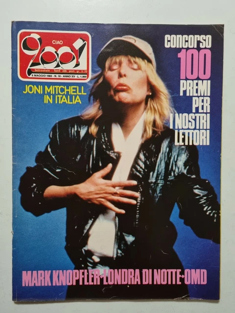 HELLO 2001 18-1983 Joni Mitchell-Mark Knopfler-OMD-Miriam Makeba-Eric ...