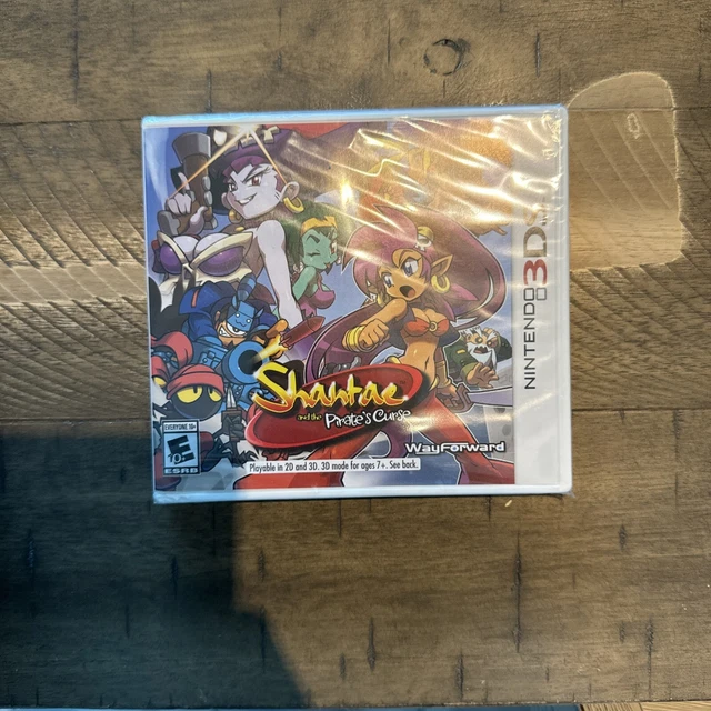 Shantae And The Pirates Curse Nintendo 3ds Wayforward ScellÉe Eur 45