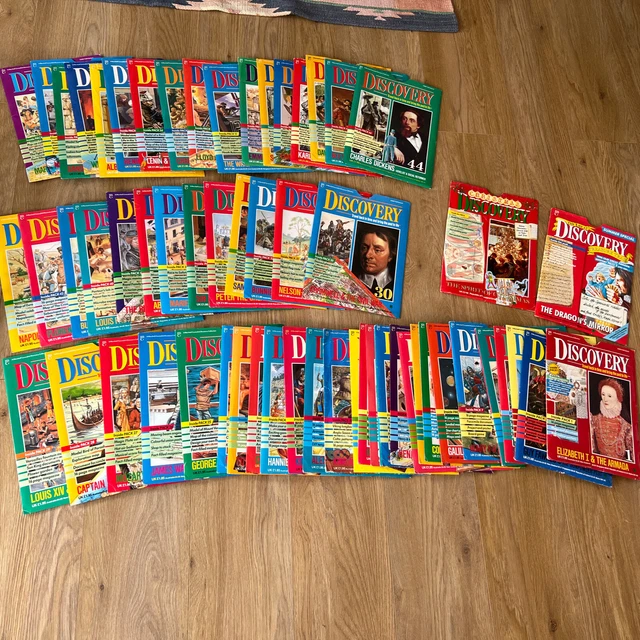 MARSHALL CAVENDISH DISCOVERY MAGAZINE Full Collection Issues 1-60 Plus ...