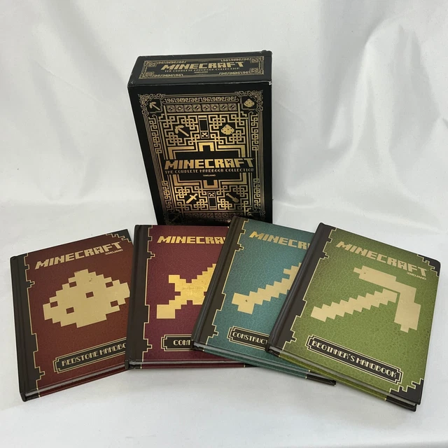 MINECRAFT MOJANG 2017 The Complete Handbook Collection 4x Hard Cover ...
