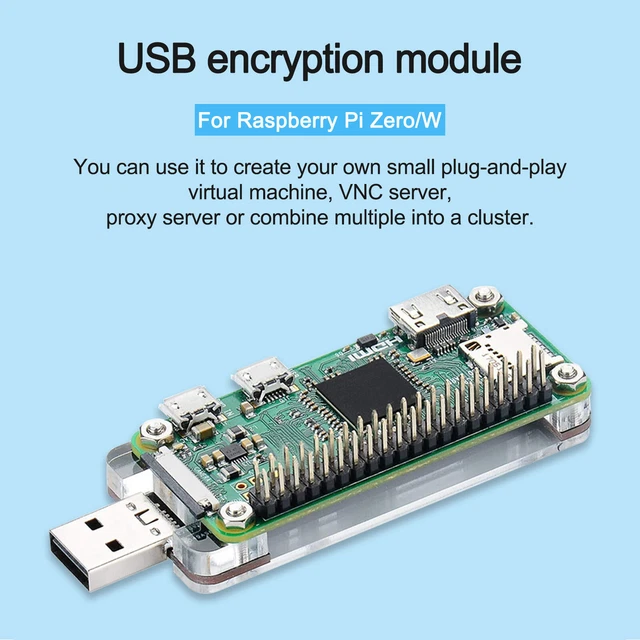 USB DONGLE MODULE Connector for Raspberry Pi Zero / W / WHE Expansion ...