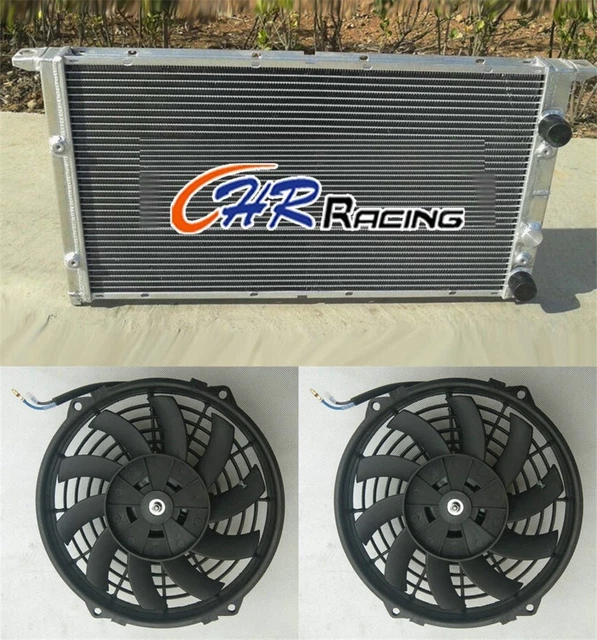 ALUMINUM RADIATOR+FANS FOR Volkswagen VW Golf MK3 GTI 2.8L VR6 1994 ...