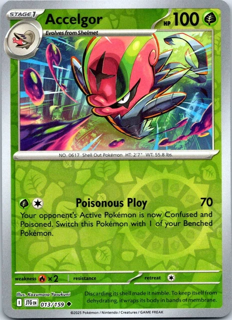 ACCELGOR UNCOMMON SV09: Journey Together 013/159 NM $3.20 - PicClick AU