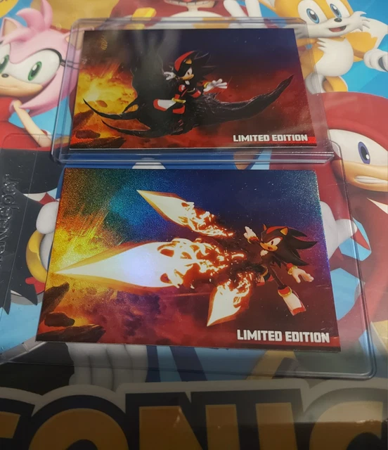 SHADOW X SONIC Generations Shadow Limited Edition Cards £15.28 ...
