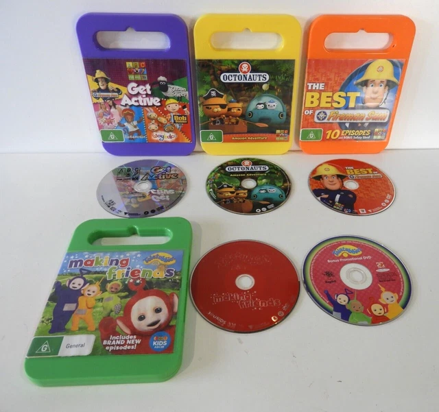 ABC KIDS DVD 2012 GetActive 2013 Octonauts 2014 Fireman Sam 2006-16 ...